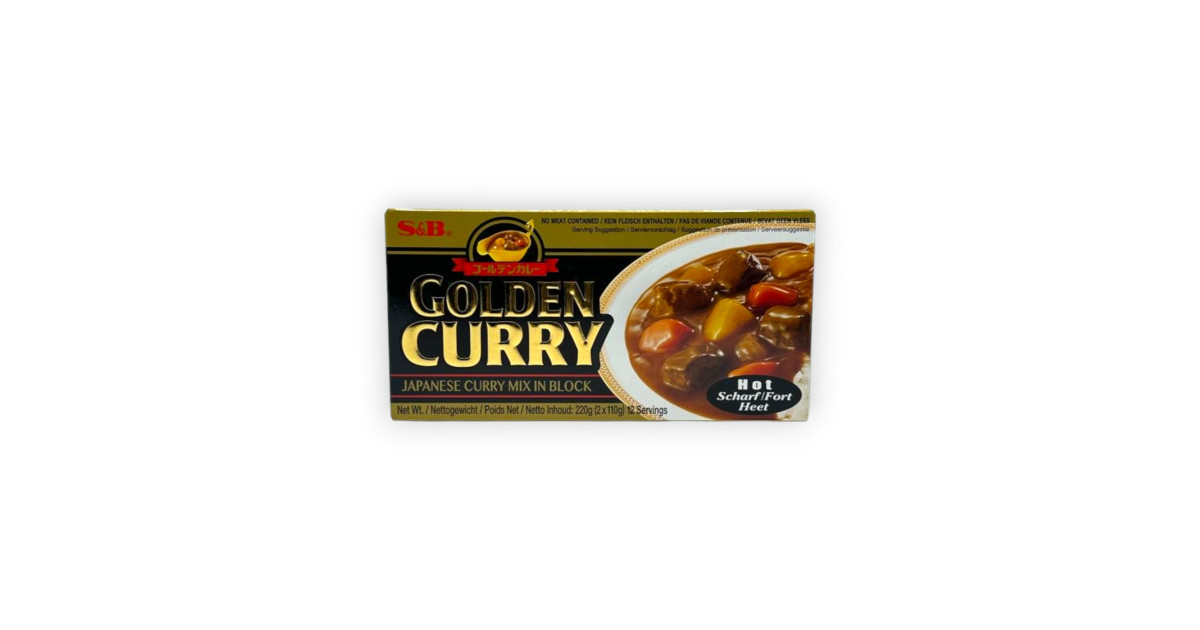 Golden Curry Karakuchi roux blocks tulinen 220g